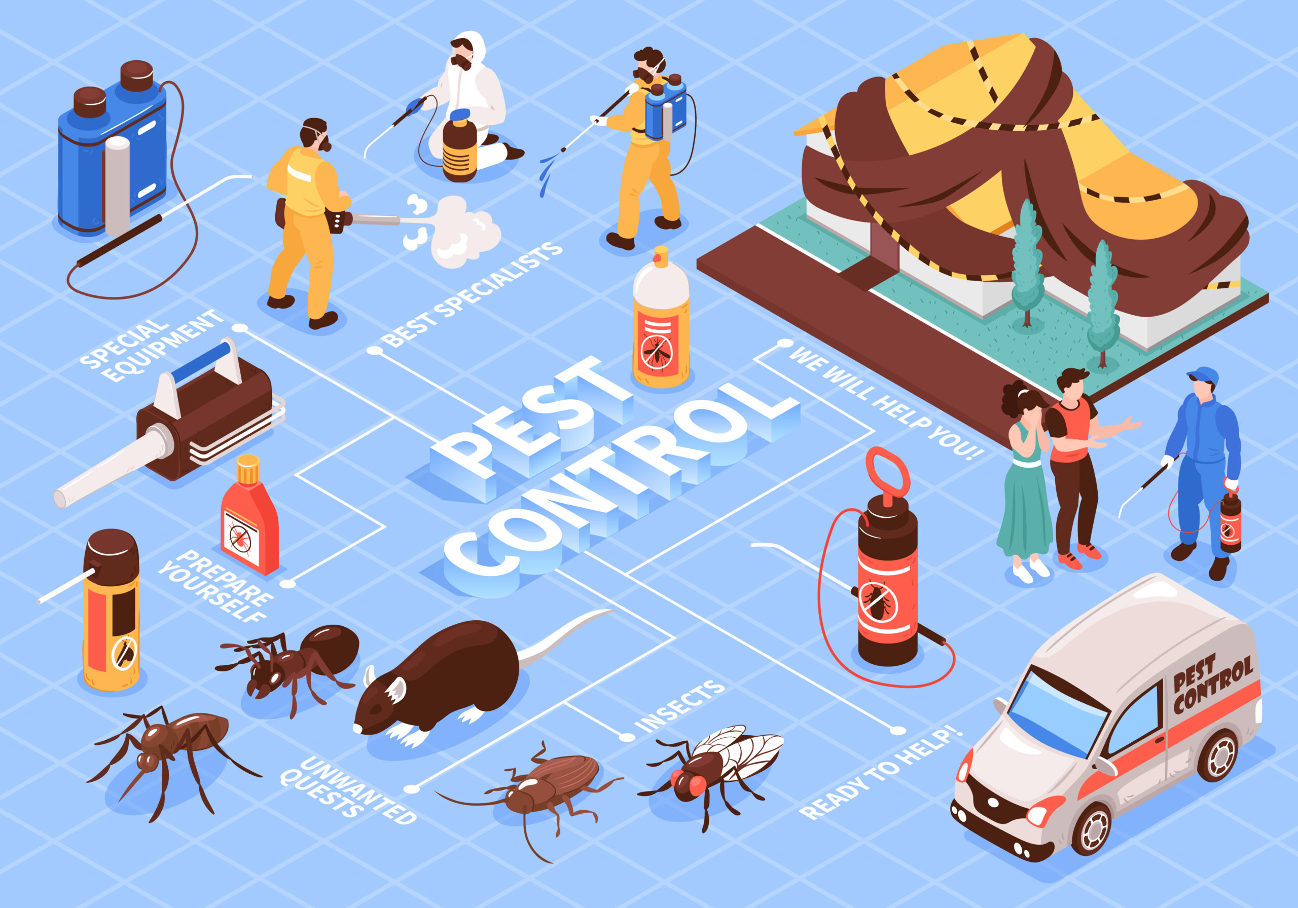 Pest Infestation Comprehensive Insect guide and Control
